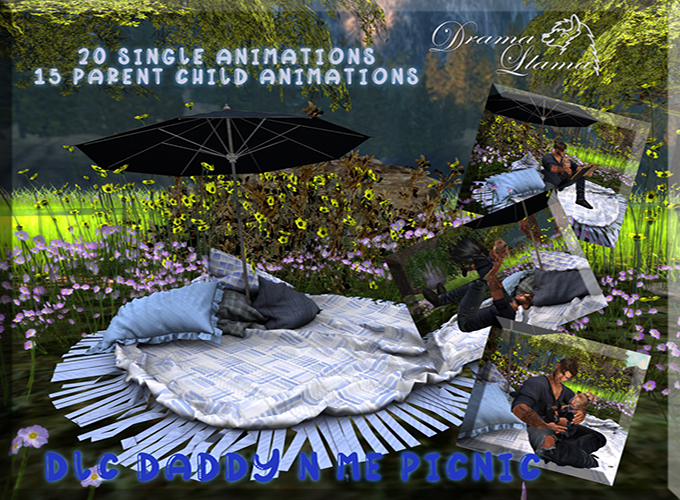 Second Life Marketplace - DLC Daddy N Me Picnic